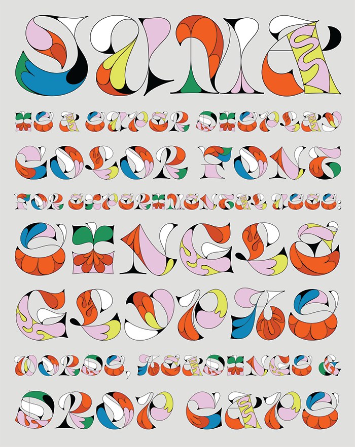 Juma Color Font Communication Arts